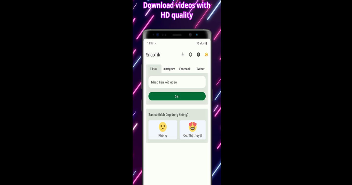 Download and run SnapTick - Download Video TT on PC & Mac (Emulator)