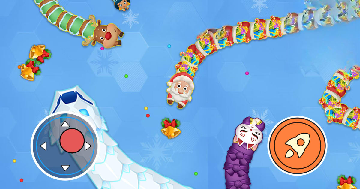 Download & Play Sneak Snake-Slither Worm Game on PC & Mac (Emulator)