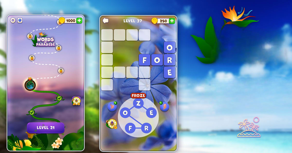 Download & Play Words of Paradise on PC & Mac (Emulator)