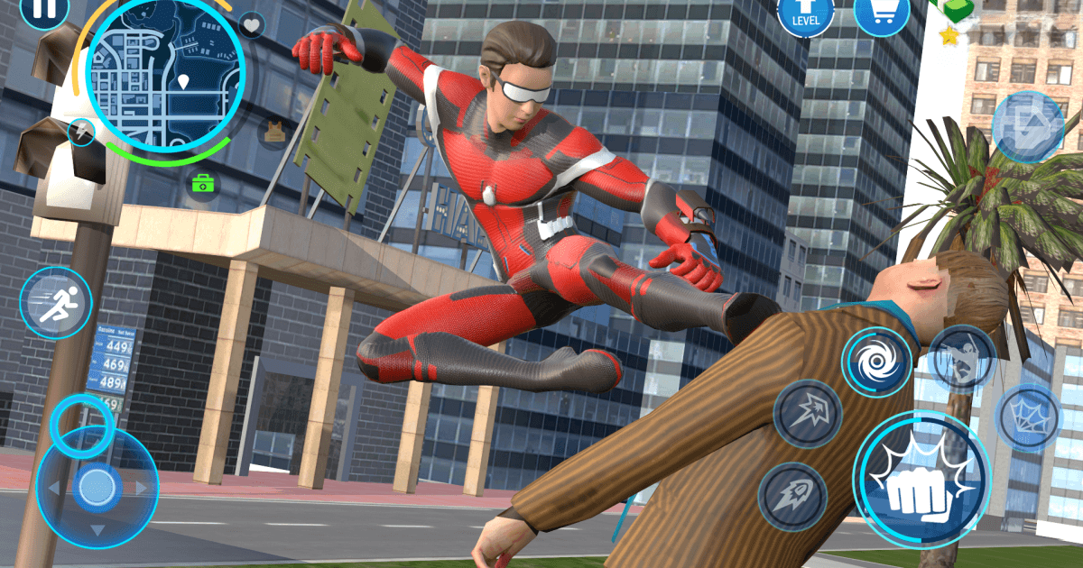 Download & Play Spider Hero: Gangster City on PC & Mac (Emulator)