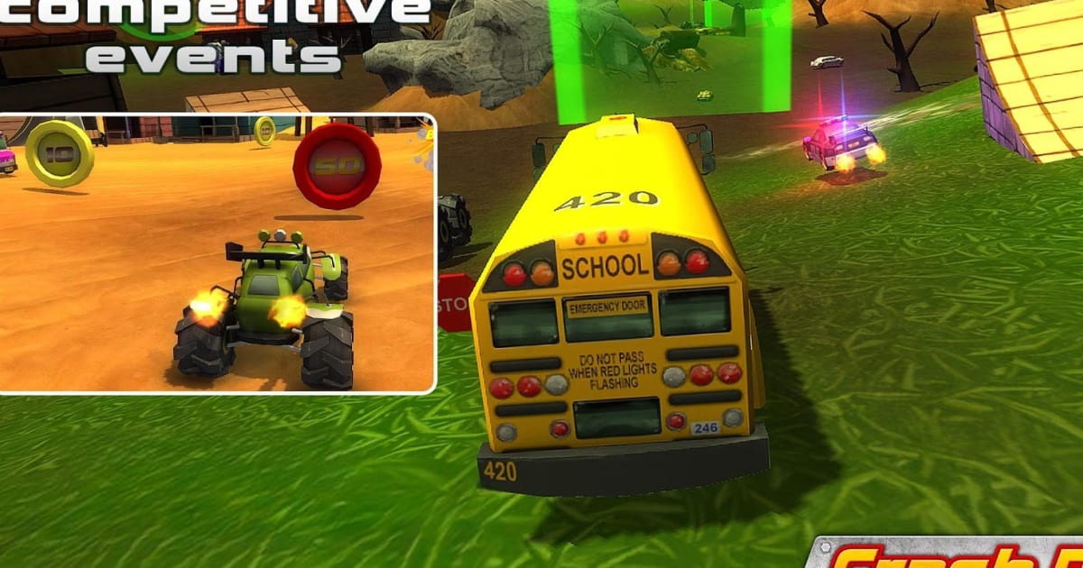 Download & Play Crash Drive 2: 3D racing cars on PC & Mac (Emulator)