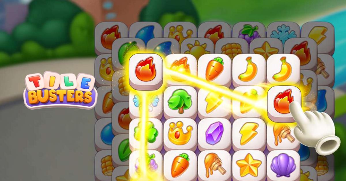 Download & Play Tile Busters: Match 3 Tiles on PC & Mac (Emulator)