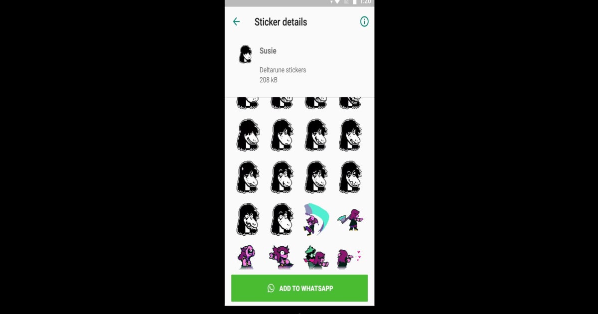 Download and run UNDERTALE and DELTARUNE stickers for WhatsApp on PC ...