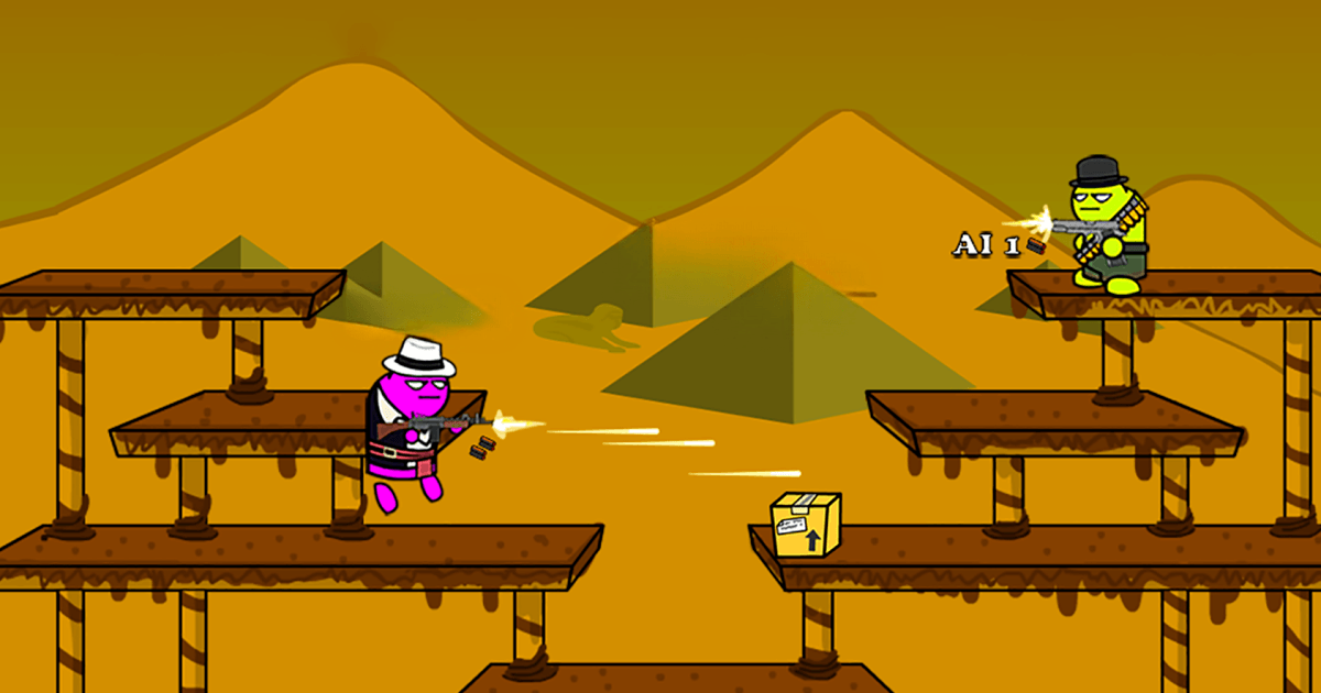 Download & Play Gun Fight:One Stickman Combat on PC & Mac (Emulator)