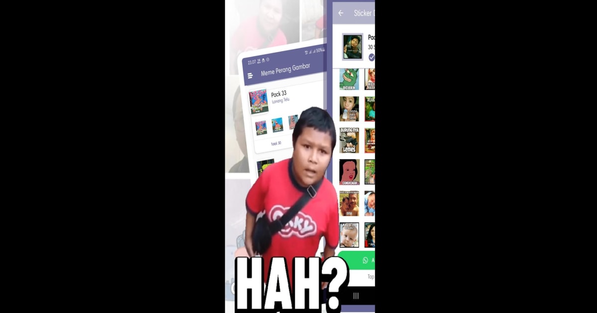 Descarga y ejecuta Meme Perang Gambar WA Stiker en PC y Mac (emulador)