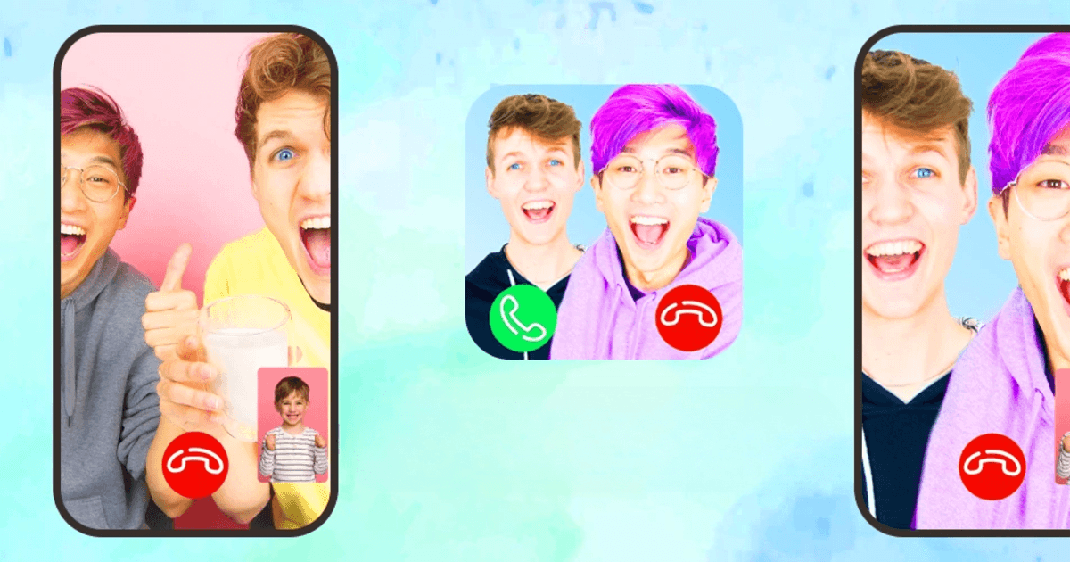 Download and run Lankybox Fake Video Call on PC & Mac (Emulator)