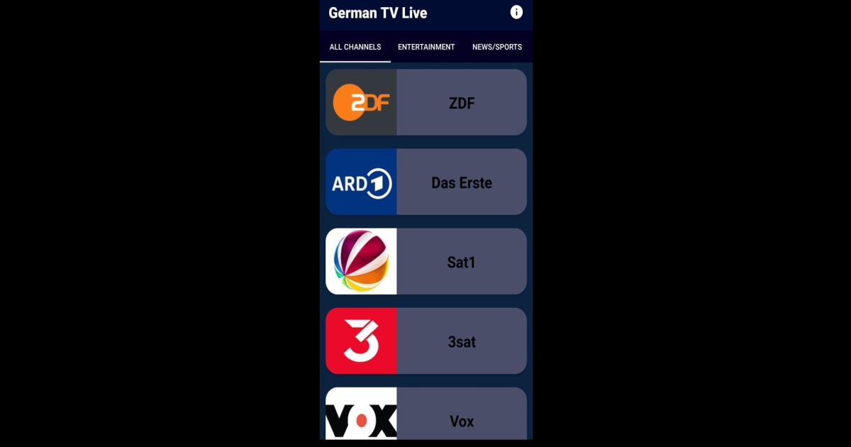 Downloade und starte German TV Live auf PC & Mac (Emulator)