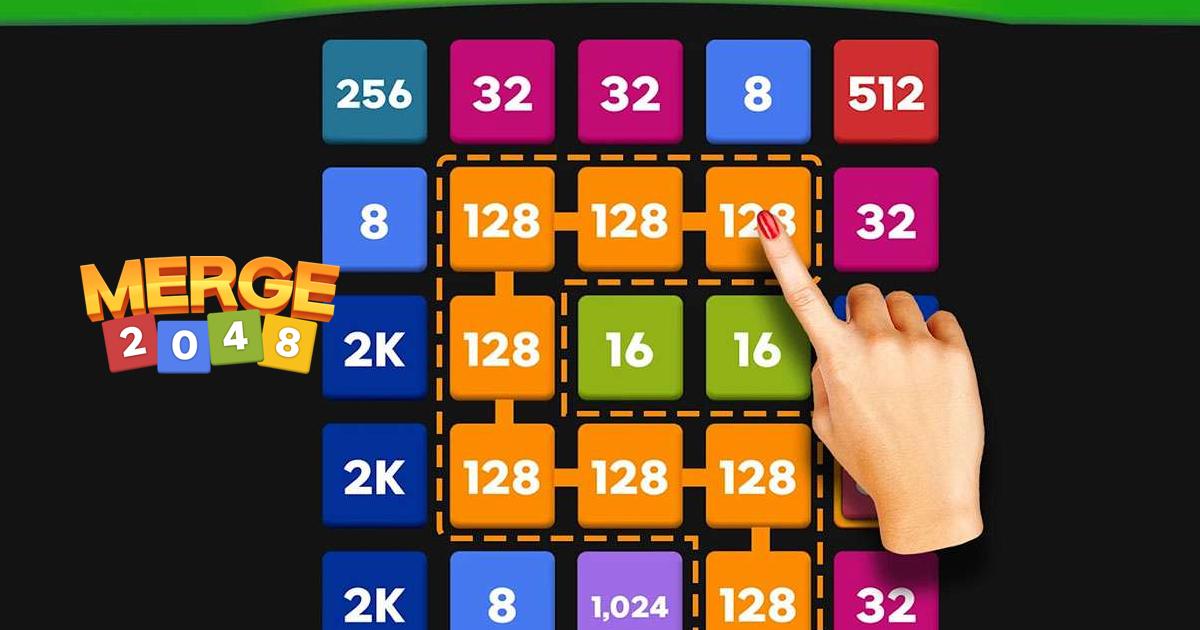 Merge Number : Link 2048 ' i PC ve Mac'te İndir & Oyna (Emülatör)