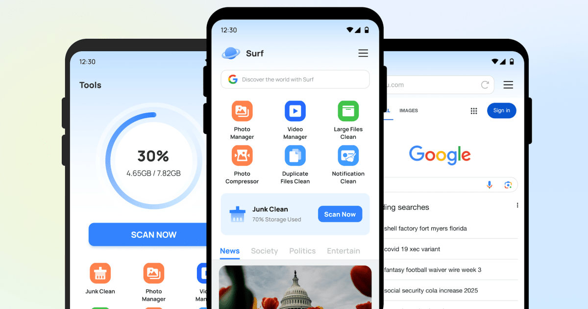 Download and run Surf Browser on PC & Mac (Emulator)