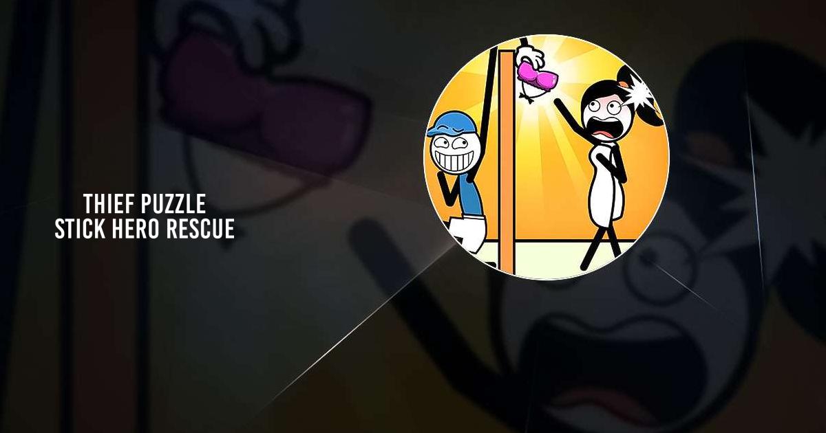 Скачать и играть в Thief Puzzle:Stick Hero Rescue на ПК или Mac (Эмулятор)