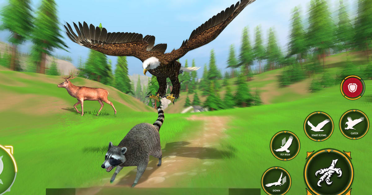 Download & Play Eagle Simulator wild hunt on PC & Mac (Emulator)