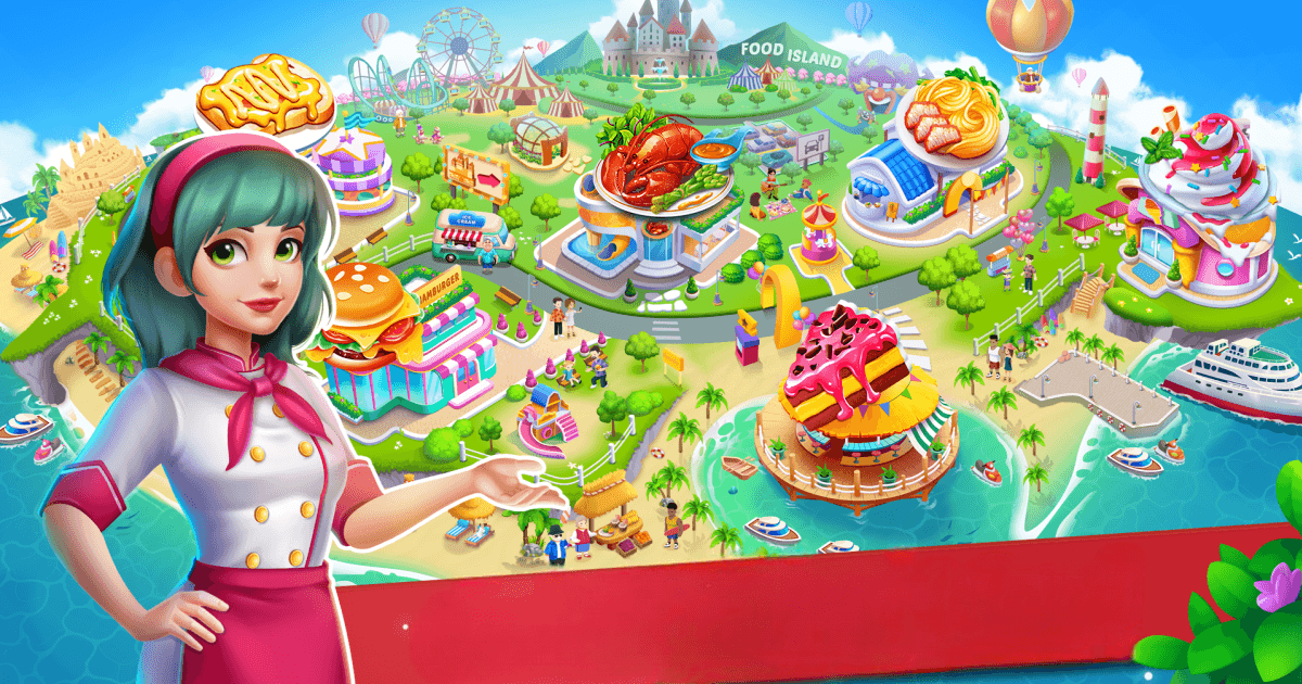 Download & Play Food Island: Cook & Restaurant on PC & Mac (Emulator)