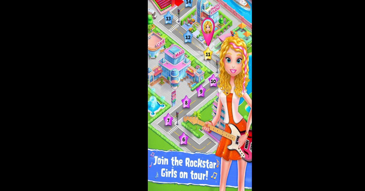 Download & Play Rockstar Girls - Rock Band on PC & Mac (Emulator)