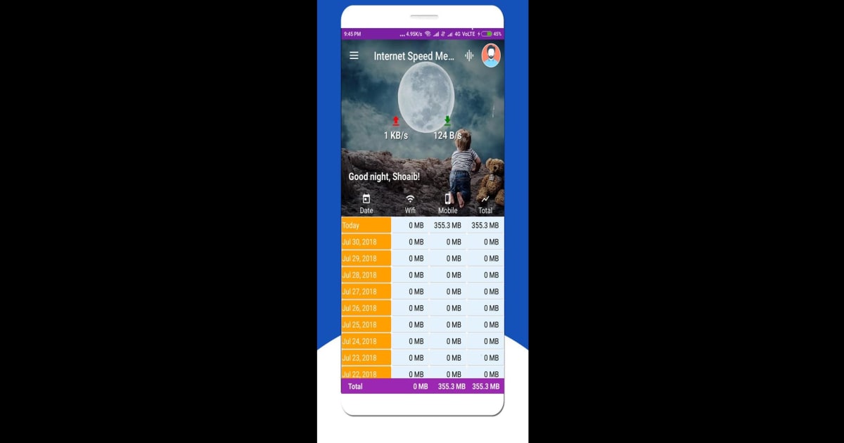 Download and run Internet Speed Meter on PC & Mac (Emulator)