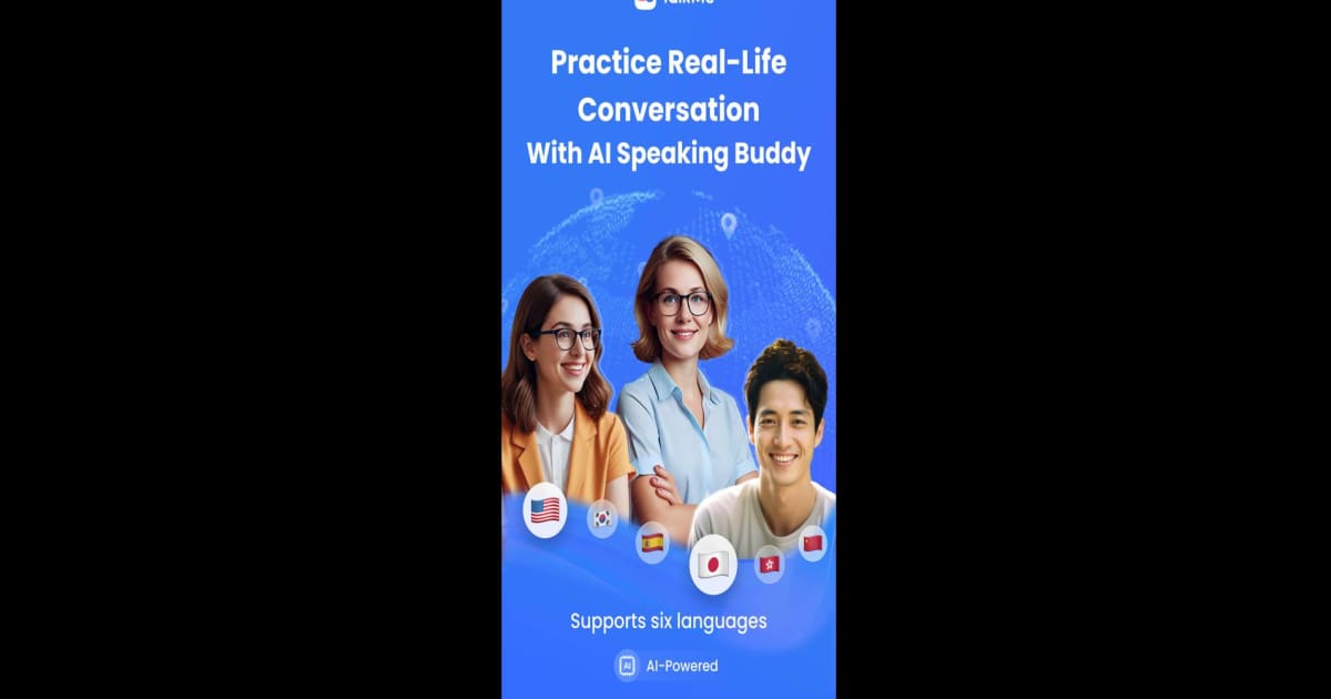 在 PC 和 Mac 上下載和運行 TalkMe: 與 AI 機器人聊天練習真實英語、日語對話（模擬器）
