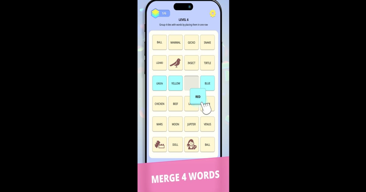Descarga y juega a Word Merge en PC y Mac (Emulador)