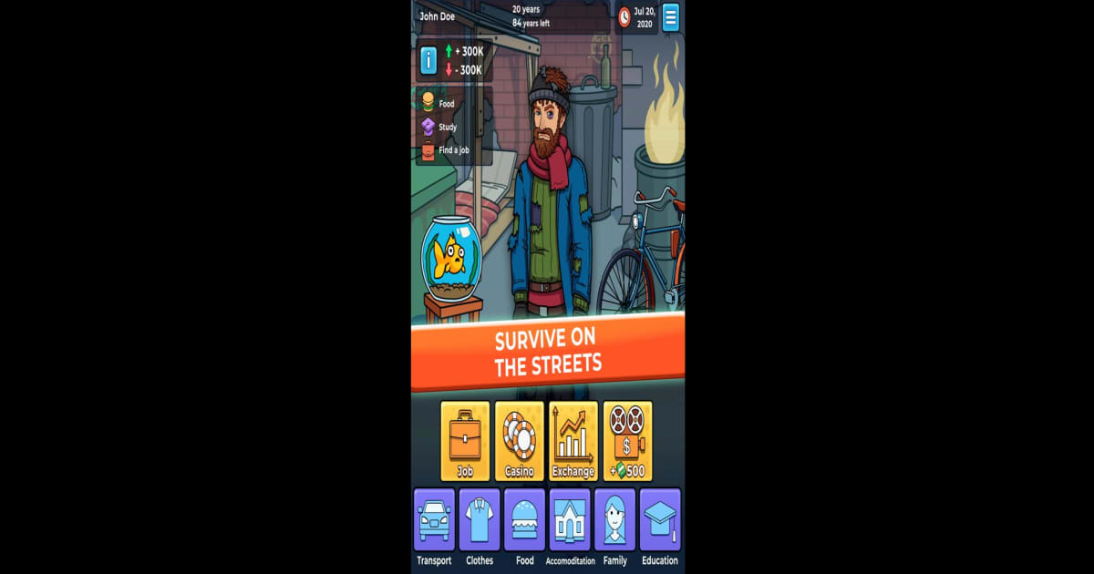 Download & Play Hobo Life - business simulator on PC & Mac (Emulator)