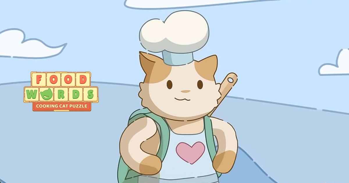 Download & Play Food Words: Cooking Cat Puzzle on PC & Mac (Emulator)