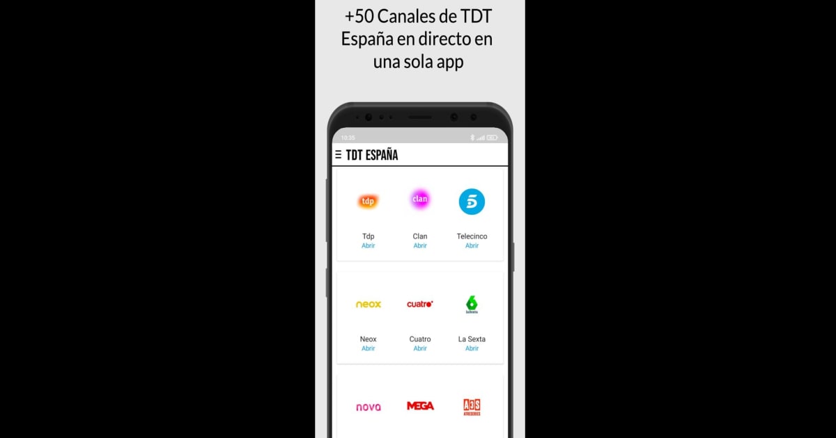 Descarga y ejecuta TDT España canales en directo en PC y Mac (emulador)