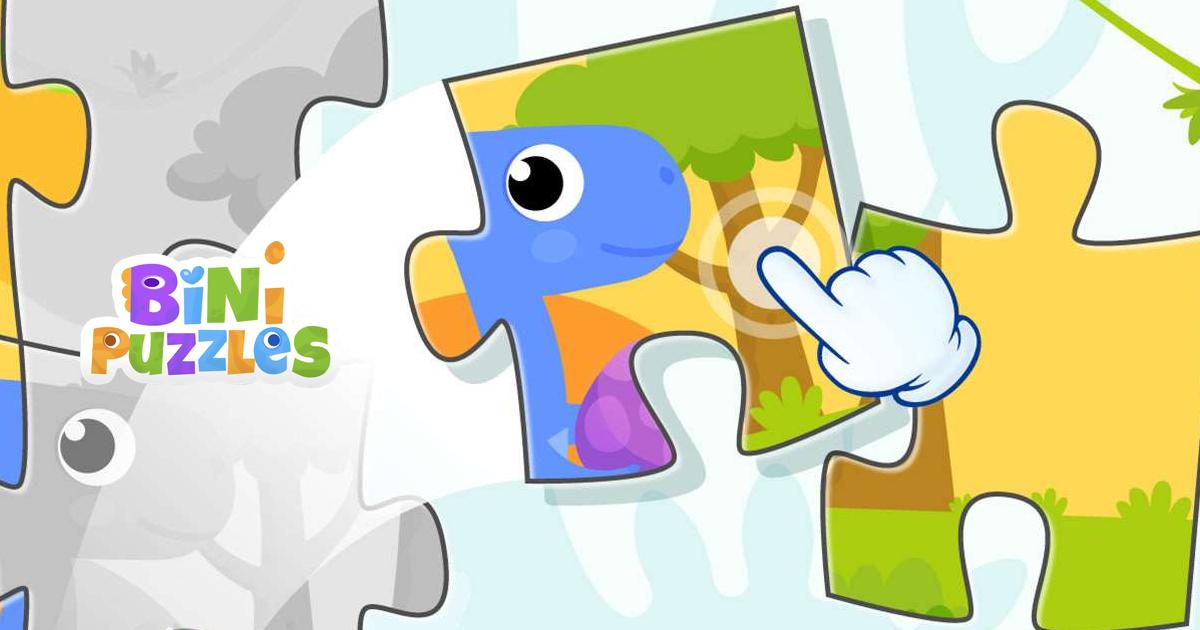 Download & Play Bini Dino Puzzles for Kids! on PC & Mac (Emulator)
