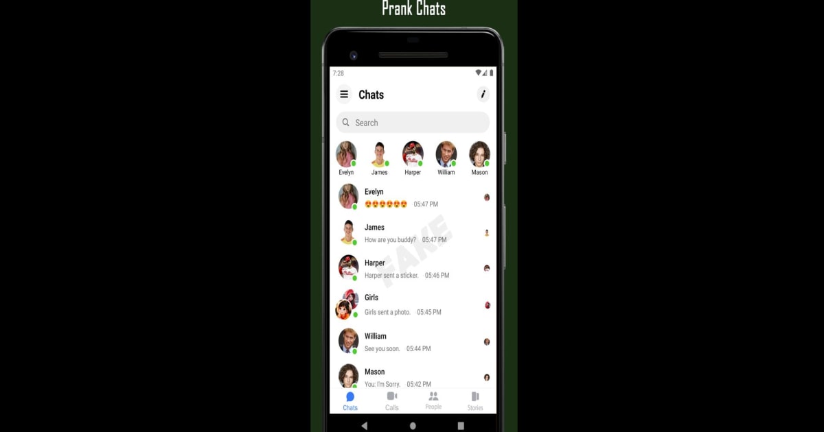 Download and run Fake Chat Conversation - prank on PC & Mac (Emulator)