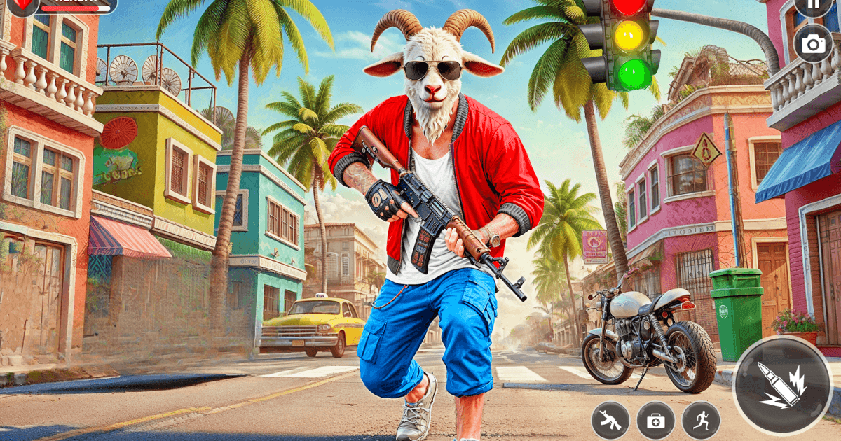 Descarga y juega a Funny Goat Fight Simulator en PC y Mac (Emulador)