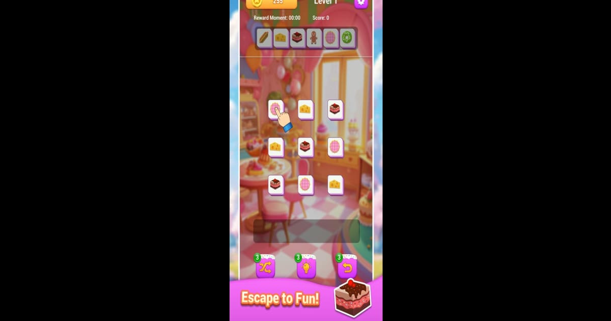 Скачать и играть в Cake Tiles: Sweet Stack на ПК или Mac (Эмулятор)