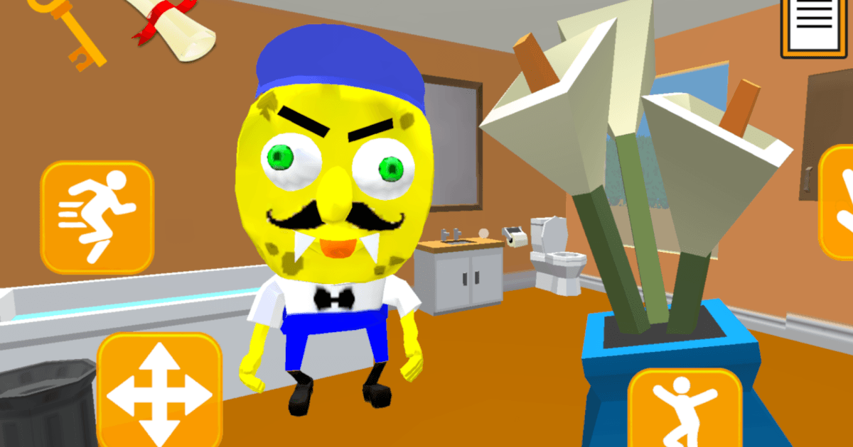 Download & Play Sponge Neighbor Escape 3D on PC & Mac (Emulator)