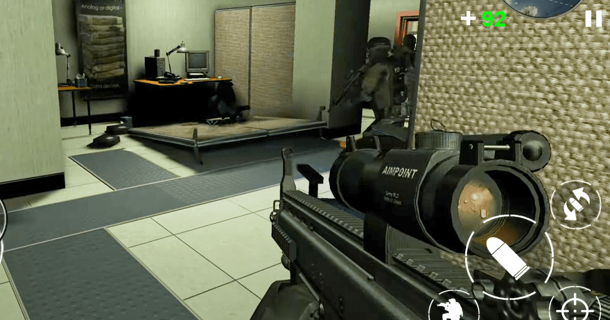 Descarga y juega a SWAT Games Elite Team Offline en PC y Mac (Emulador)