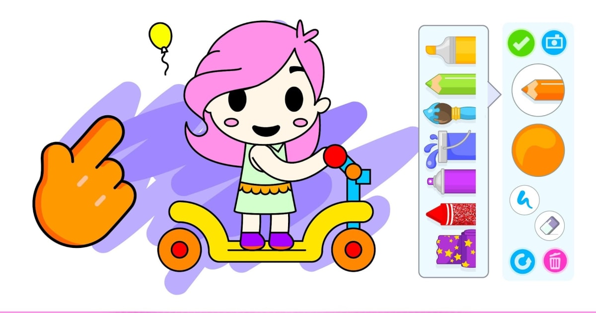 Download & Play Kids Coloring Book: Painting Games For Toddler on PC ...