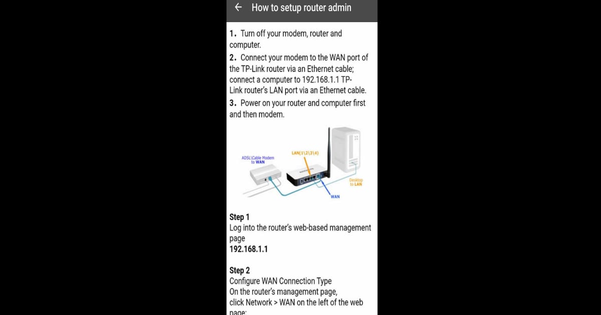 Download and run 192.168.1.1 tp link guide on PC & Mac (Emulator)