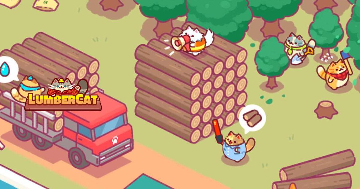Descarga y juega a Lumbercat: Juego Idle Tycoon en PC y Mac (Emulador)