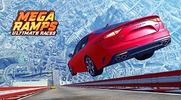 Baixar & Jogar Mega Ramps: Car Stunt Games no PC & Mac (Emulador)