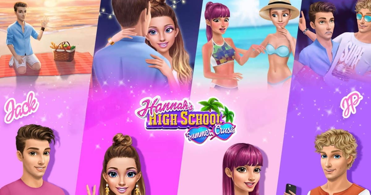 Download & Play Hannah Highschool Summer Crush on PC & Mac (Emulator)