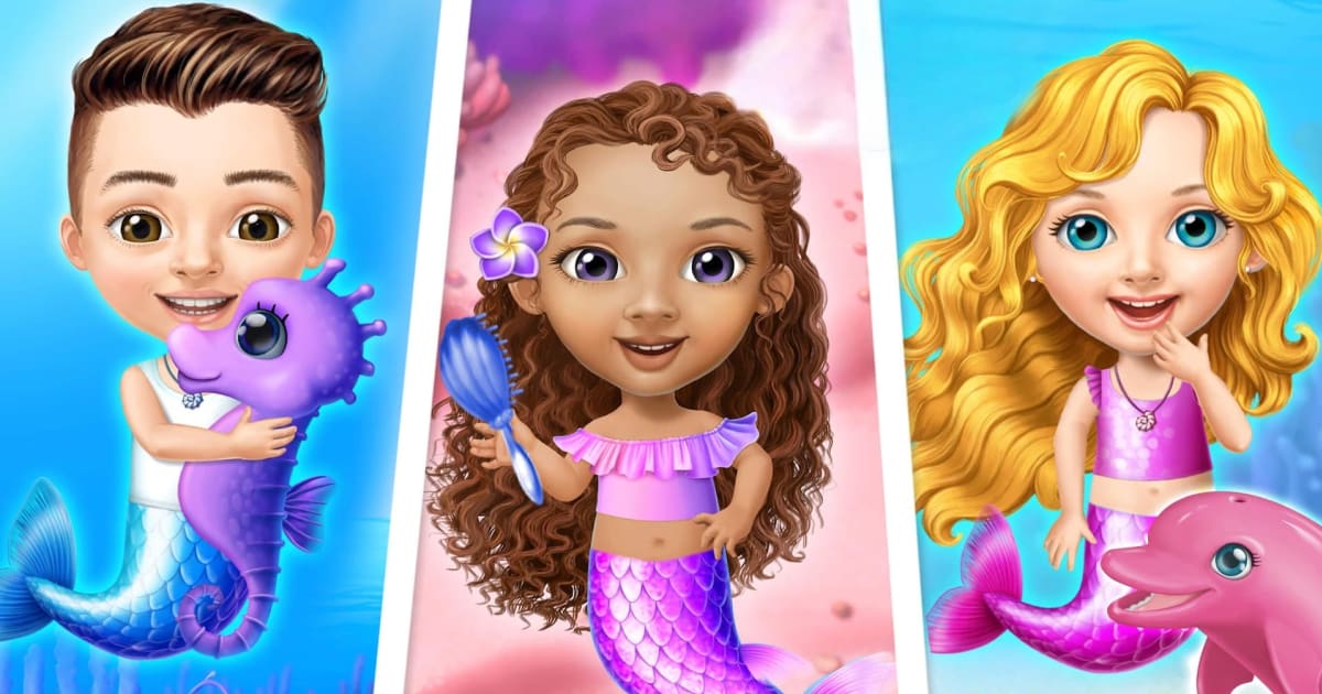 Download & Play Sweet Baby Girl Mermaid Life - Magical Ocean World on ...