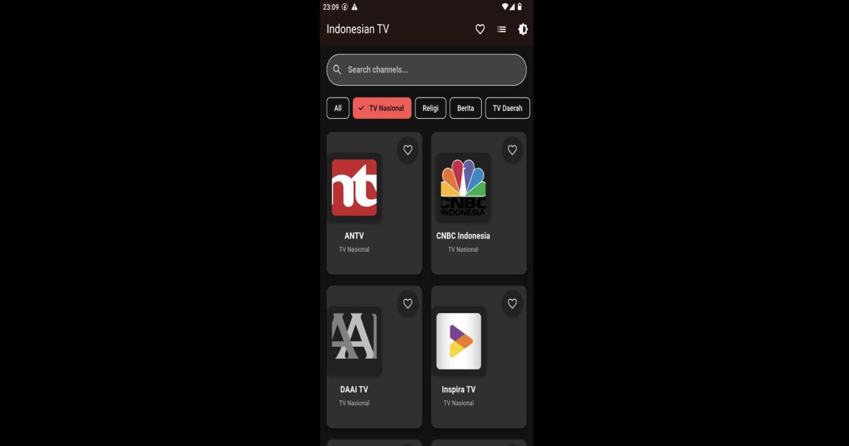 Unduh dan jalankan TV Indonesia Terlengkap Live di PC & Mac (Emulator)
