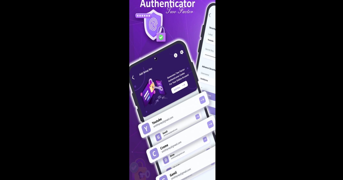 Authenticator App - 2FASをPCとMac (アプリプレイヤー) にダウンロードして実行