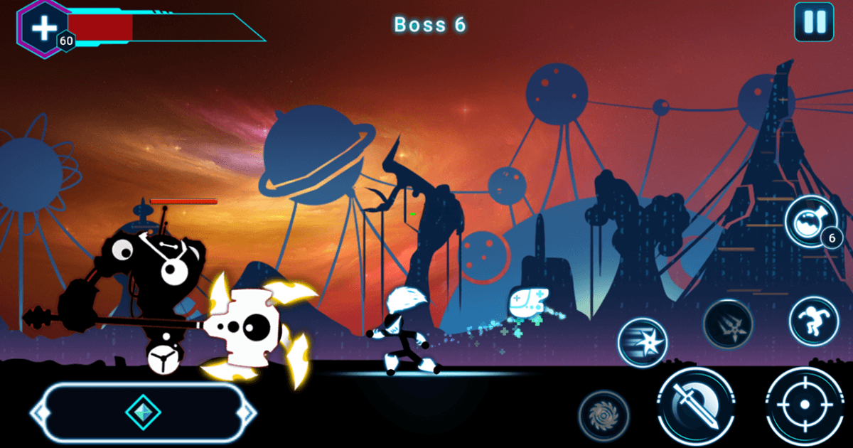 Download & Play Stickman Ghost 2: Galaxy Wars - Shadow Action RPG on PC ...