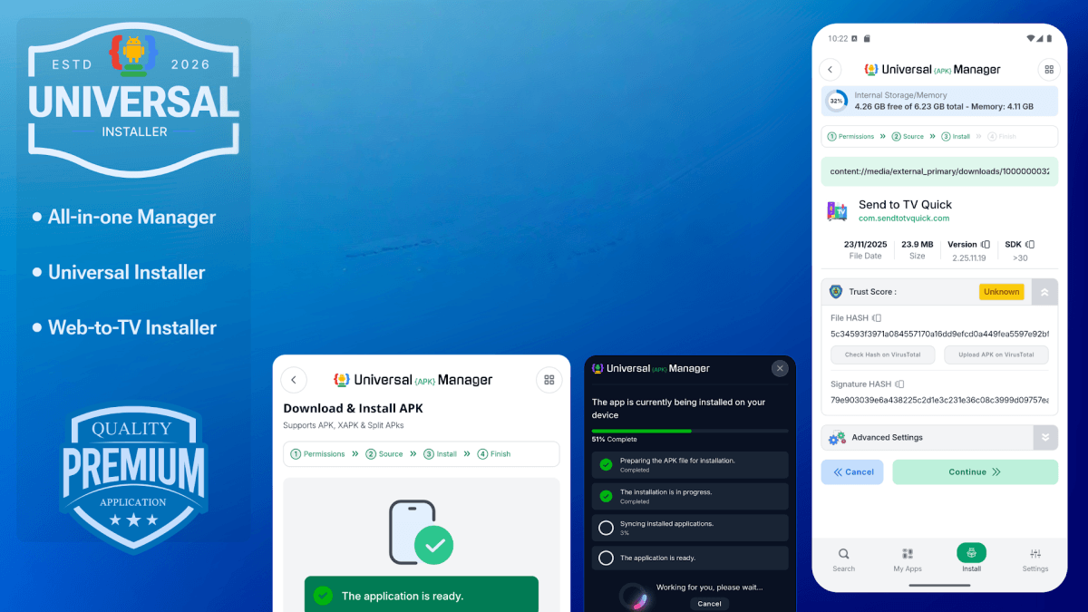 Download and run XAPK APK Installer Downloader on PC & Mac (Emulator)