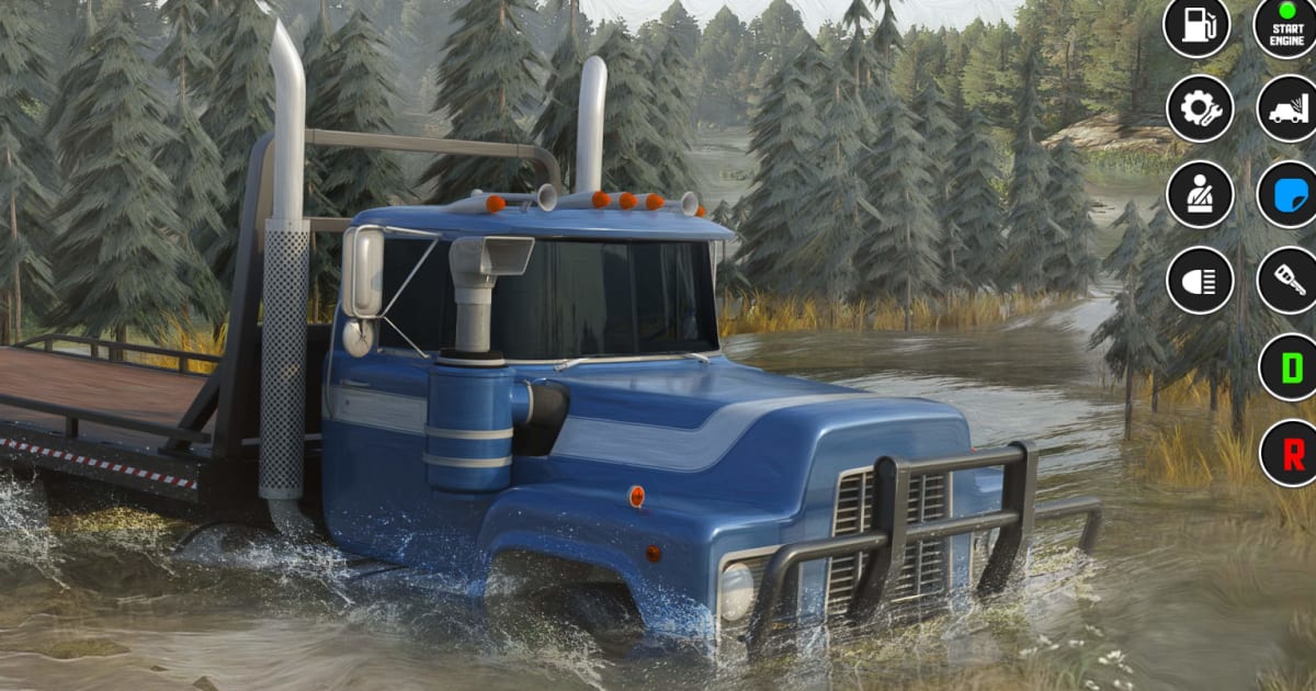 US Mud Truck Driving Games 3d - 下載遊玩 PC 或 Mac 版本 (模擬器)