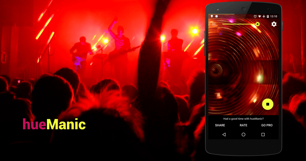 Download and run hueManic💡Relax or party, enjoy a Christmas scene on PC & Mac (Emulator)