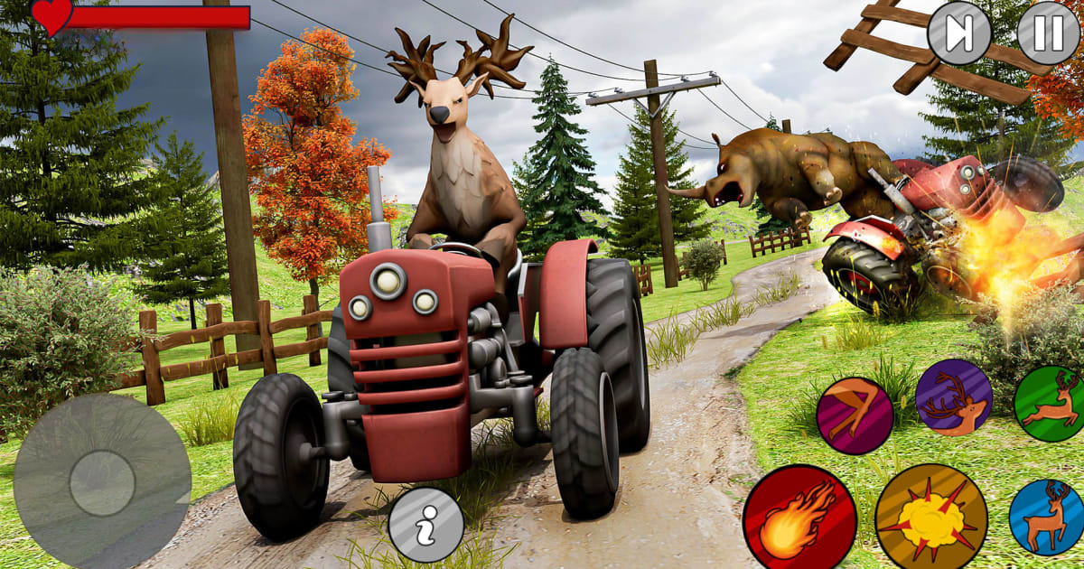Download & Play Crazy Deer Animal World 3d on PC & Mac (Emulator)