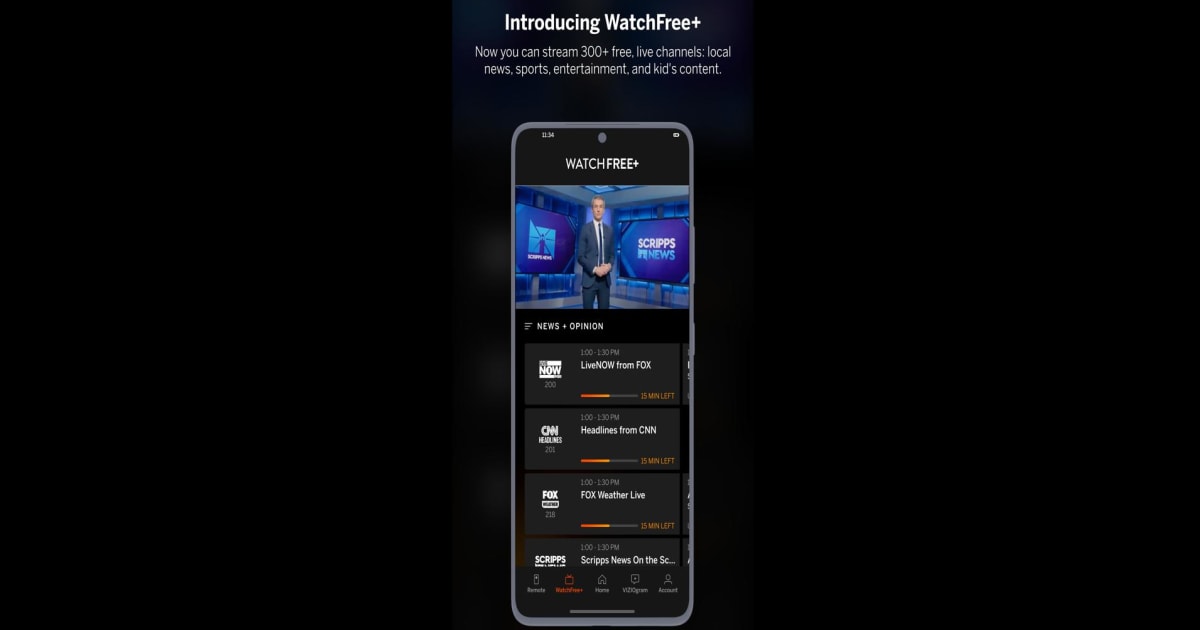 Download and run VIZIO | WatchFree+ on PC & Mac (Emulator)