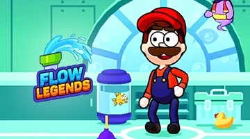 Baixar & Jogar Flow Legends: Jogo de Canos no PC & Mac (Emulador)