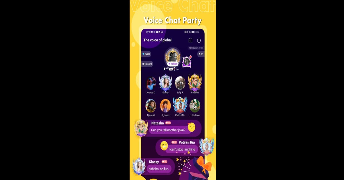 Descarga y ejecuta YoHo: Group Voice Chat Room en PC y Mac (emulador)