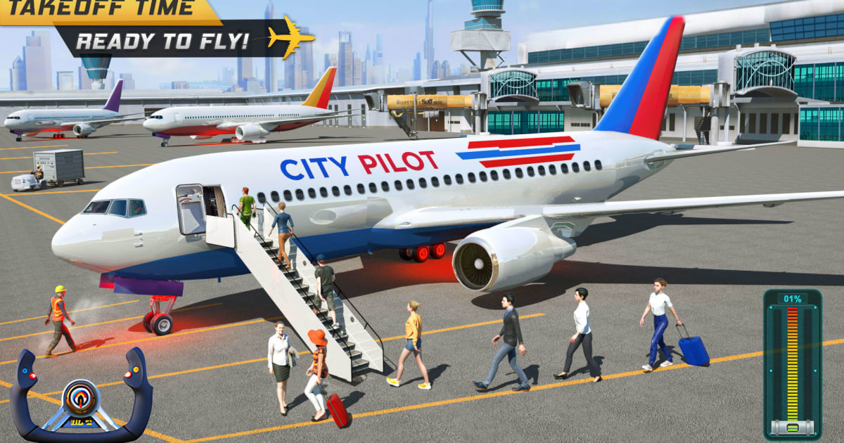 Download & Play SkyDrift: 3D Airplane Game on PC & Mac (Emulator)