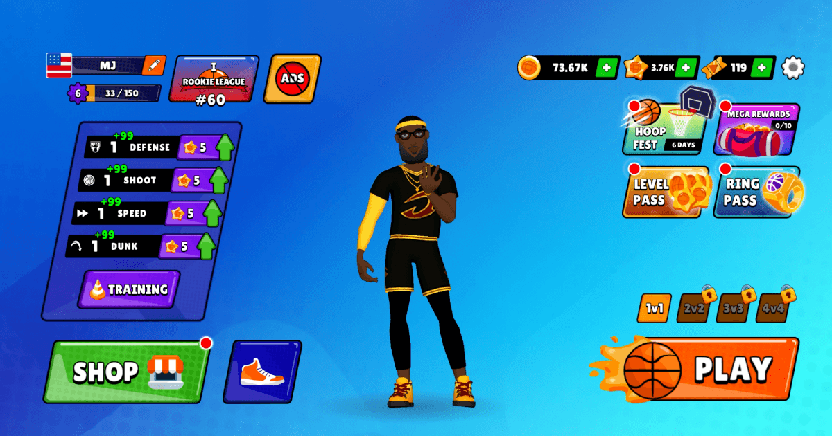 Download & Play Basketball Superstars on PC & Mac (Emulator)