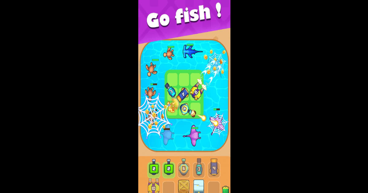 Download & Play Merge Tower : Idle Fish on PC & Mac (Emulator)