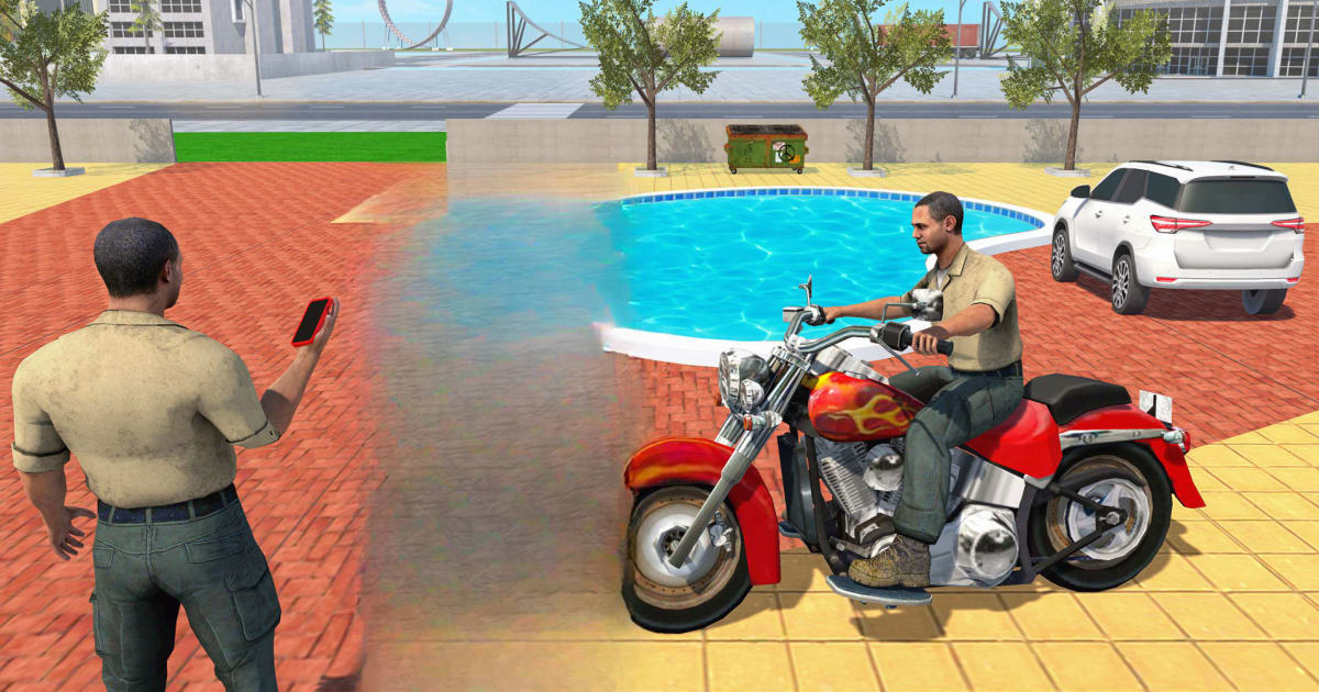 Baixar & Jogar Gangster Driving Crime Sim 3d no PC & Mac (Emulador)