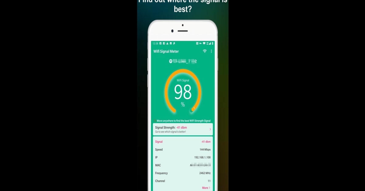 Download and run WiFi Signal Strength Meter on PC & Mac (Emulator)